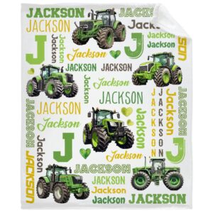 green jeep lightweight blanket with name message gift for green jeep lover girls and boys soft and fun facecloth blanket for bed, sofa and chair 30"x40"for pet