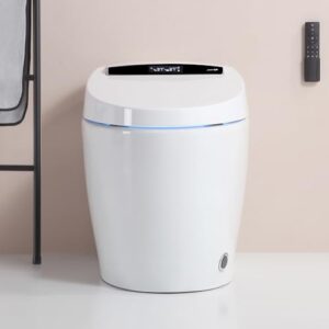 Wekuku Smart Toilets With Heated Bidet Seat, Portable Toilet With Bidet Built, Bidet Toilet With Dryer And Warm Water