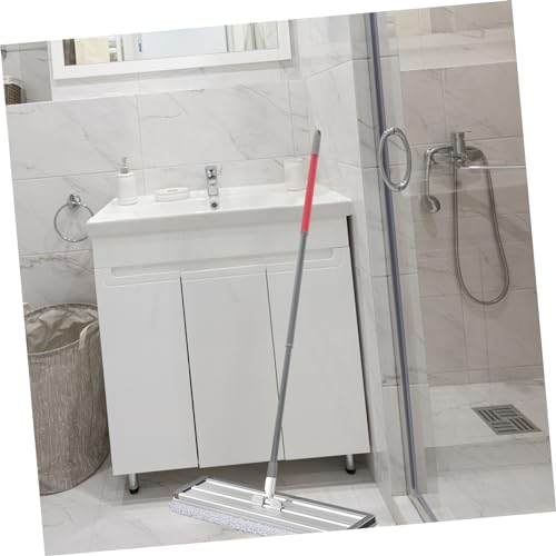 COLLBATH Mop Stick Mop Pole Replacement Extendable Mop Pole Mop Handle Replacements Mop Replacement Handle Commercial Mop Household Mop Pole Mop Rod Replacement Metal Broom Rods Iron