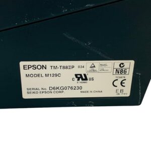 Epson TM-T88IIIP POS Direct Thermal Receipt Ticket Printer Parallel, Bundle with AC Adapter