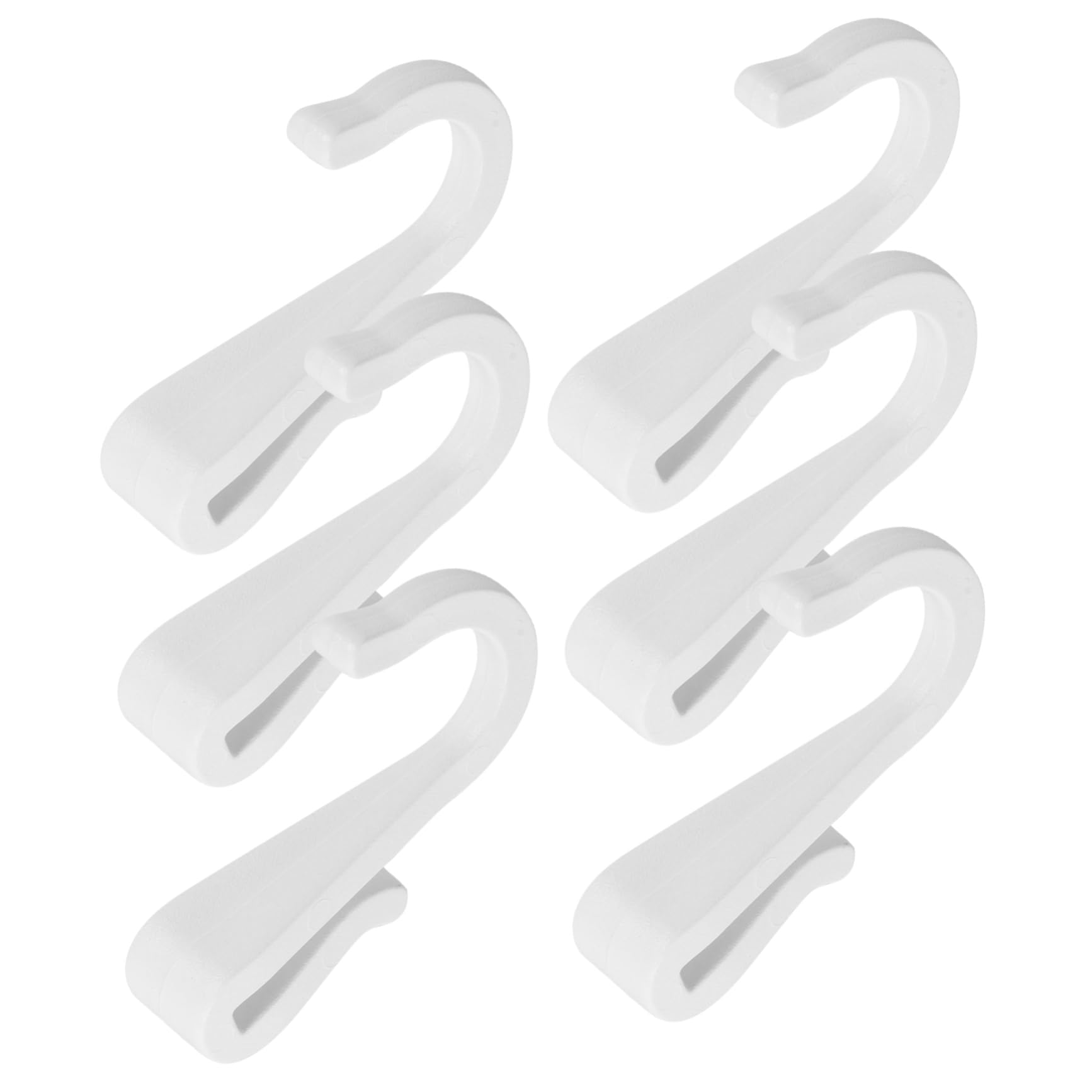 OFFSCH 6pcs Kitchen Shelf Hooks Cup Holder Cloth Hanger Towel Hook Utensil Hanger Towels Hooks Garage Utility Hooks Kitchen Cabinet Hooks S Shaped Hooks for Pot S Hooks Small Plastic