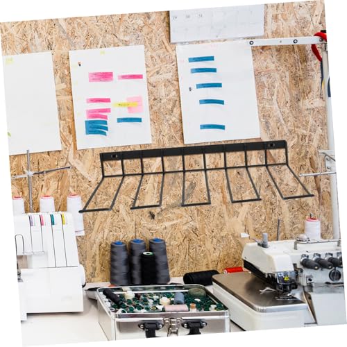 QUMIIRITY Electric Drill Storage Rack Power Drill Cordless Tools Storage Shelves Storage Racks Cordless Drills Garage Tool Rack Multifunctional Storage Rack Power Tool Rack Black Iron