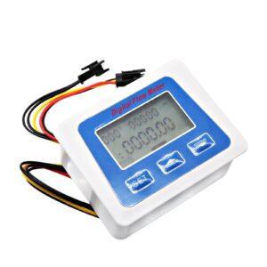 Smart Electronic Water Meter Low Power Consumption Digital Display Flowmeter Battery Powered DC5V