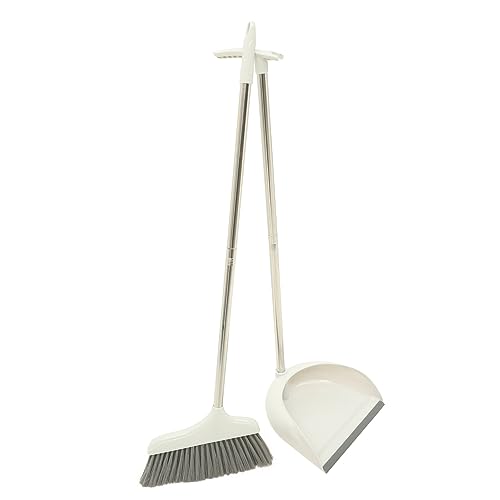 Gogogmee 1 Set Office Broom Broom for Home Plastic Heavy Duty Broom The Pet Supple Broom Metal