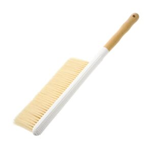 nolitoy dust brush soft bristle hair brush soft brush whisk brooms brush grubber carpet cleaning brush cleaning brushes for household use hair broom handheld broom sofa brush beige the pet