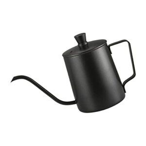 gradeneve 1pc coffee maker stainless tea kettle vintage espresso machine kettle for gas stove retro coffee maker tea dispenser kettle for coffee 304 stainless steel black