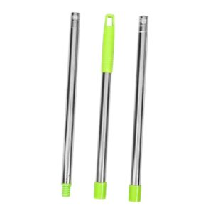 Ipetboom 5 Sets Mop Stick Mop Accessory Rod Mop Replace Handle Broom Holder Wall Mount Mop or Broom Handle Broom Rods para Dust Mop Commercial Mop Rod Replacement Fiberglass Broom Plastic