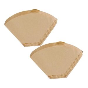 funomocya 80pcs coffee fan filter coffee filter coffee filters 2 espresso makers filters portable coffee sector filter coffe filter tea filter coffee strainer tea strainers paper