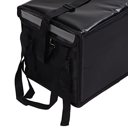 Large Capacity Waterproof Food Delivery Bag Multi Layer Design with Internal Support for Food Delivery Backpack