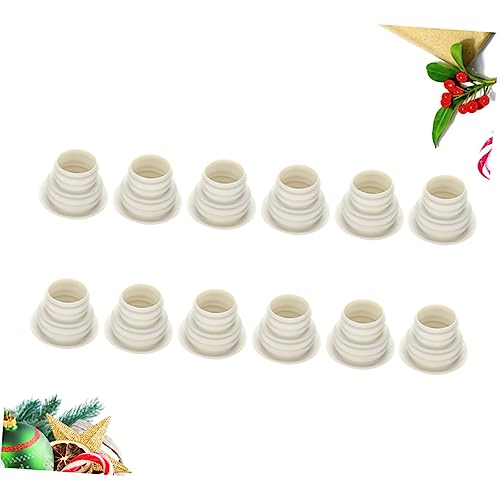 NULYLU 12pcs Kitchen Accessories Sink Hose Sink Plug Sewer Pipe Sealing Plug Hose Plug Bathtub Stopper for Bathroom Washing Machine Strainer Cover Waste Sealing Ring White