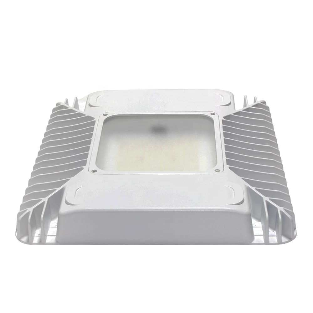 Plan Hoot 150 Watt cETL DLC LED Canopy Light Carport Driveway Gas Station Ceiling Light - Full Aluminum Die-Case, 125Lm/W Meanwell Driver 5700K Cool White 100-277V