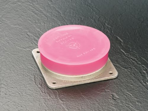 Caplugs SEC-44 SEC Series – Static Dissipative Cap for Threaded Connectors, 4 Pack, Pink LD-PE, Nominal Thread Size 2-3/4" Positive ESD Protection, Electrical & Electronic Connectors, Bayonet Type