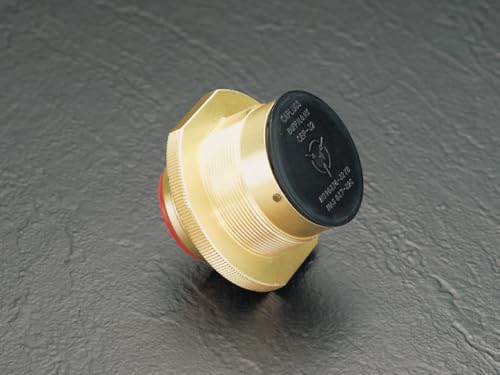 Caplugs CEP-40 CEP Series – Plastic Conductive Plug for Threaded Non-Threaded Connectors, 8 Pack, Black EVA, Nominal Thread Size 2-1/2"-16 Mechanical Protection, Electrical Shields, Low Resistance