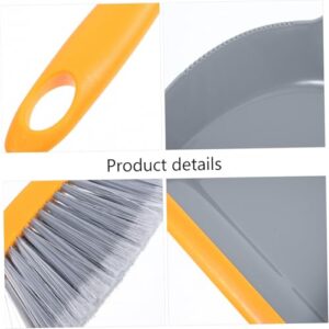 BCOATH 1 Set Broom Dustpan Set Car Interior Cleaning Brush Car Gaps Brush Mini Cleanning Whisk Broom Small Countertop Broom Small Cleaning Brush Handheld Broom Car Detailing Brush Pp