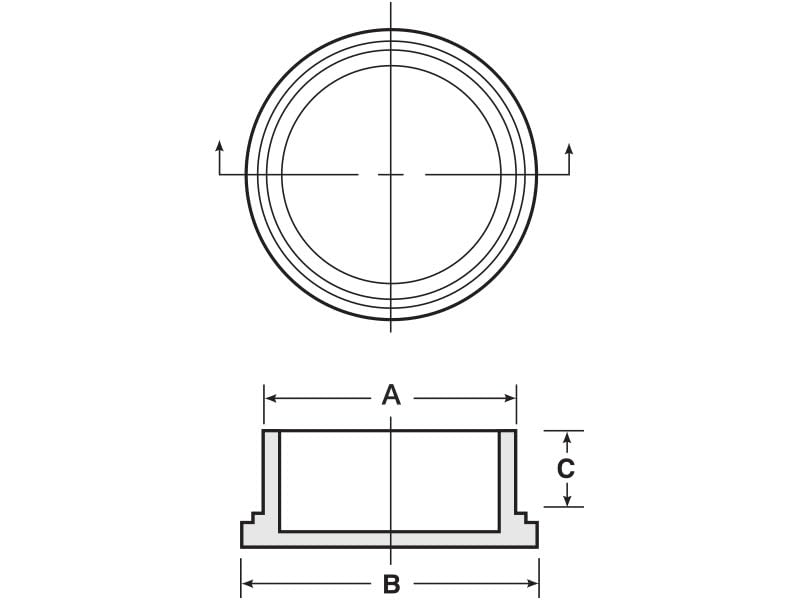 Caplugs CEP-18 CEP Series – Plastic Conductive Plug for Threaded Non-Threaded Connectors, 20 Pack, Black EVA, Nominal Thread Size 1-1/8"-18 Mechanical Protection, Electrical Shields, Low Resistance