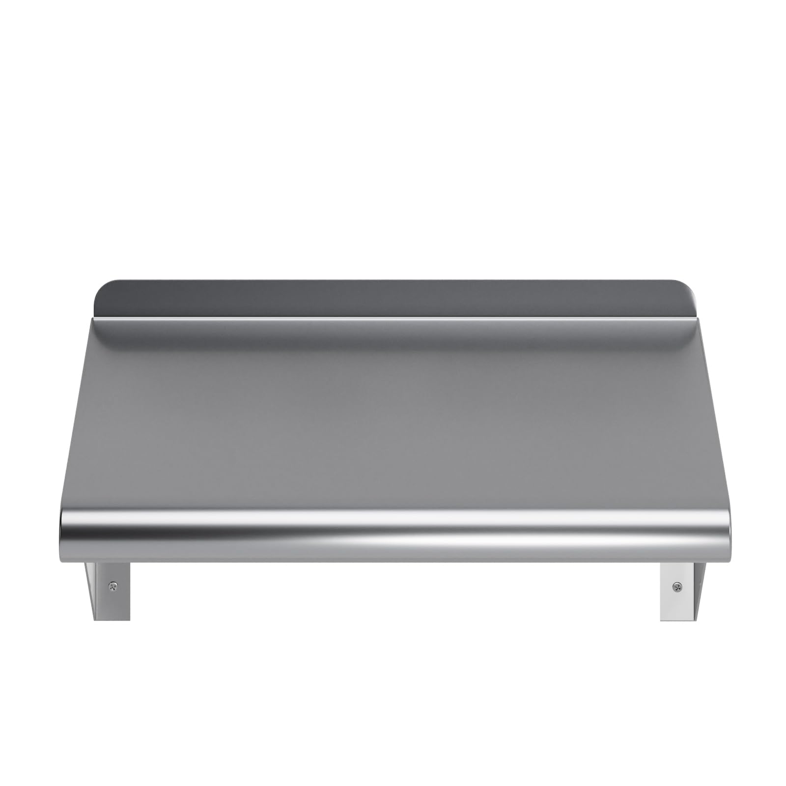 AmGood 10 in. x 16 in. Stainless Steel Wall Shelf | NSF Certified | Appliance & Equipment Metal Shelving | Kitchen, Restaurant, Garage, Laundry, Utility Room