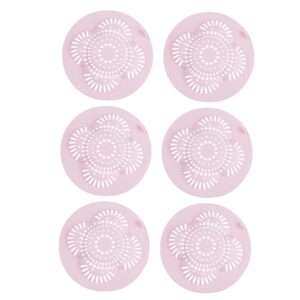 wooneky 6pcs toilet sink cover filter stainless soap dispenser for kitchen sink garbage disposer sink strainers strainer for sink bathtub stopper kitchen+sink toilet float blush pink