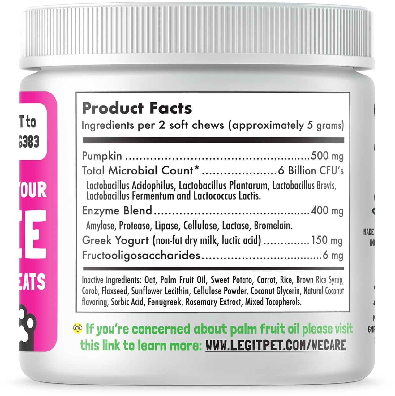 Turmeric Curcumin Hip & Joint Dogs Supplement Anti-Inflammatory Support 120 Chews and Probiotics for Dogs Natural Digestive Enzymes Prebiotics for Allergy 120 Chews