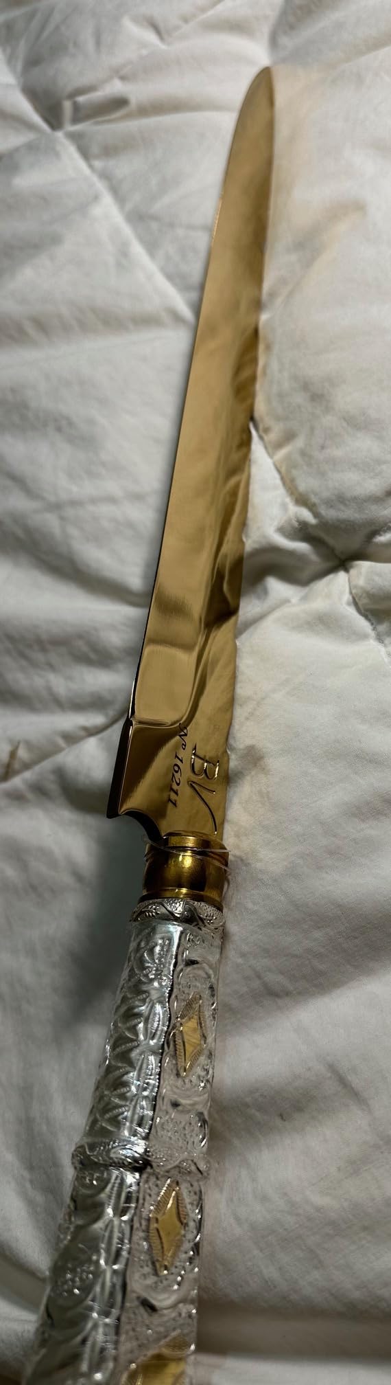 Golden Knife - Work of Art - Made in Brazil