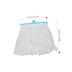 SOESFOUFU Replaceable Mop Head Cotton Mop Heads Mop Refill Wet Industrial Mop Heads Mop Replacement Mop Head Refill Mop Pads Reusable Mop Head Cloth Mop Head Replacement Mop Supplies Plastic