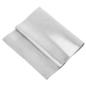 ULTECHNOVO 3pcs Sheet Experiment Supplies Electrode Material Anode for Zinc Electroplating Zinc Electrode Strips Analysis Test Experimental Supply Zinc Anode Zinc Element Plate Silver