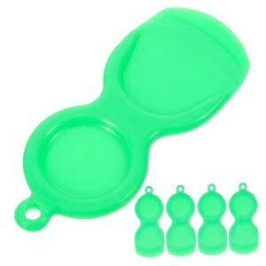 whamvox 5pcs scratcher spatula scratcher tools scratch off tool for tickets sticker scratching tool scratch off tools scraper for cards portable scraper plastic green