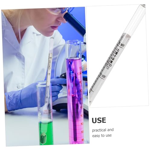 CHILDWEET Hydrometer Mud Making Supplies Petroleum Meter Liquid Measuring Device Liquid Tester for Liquid Measuring Tools Liquidometer Liquid Meter Measure Tool Distilling Supplies Glass