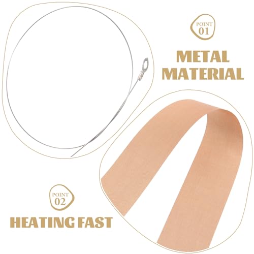 PHENOFICE 5pcs Sealer Accessories Heat Sealer Strips Sealer Wire Sealing Machine Heating Strips Heat Sealer Parts Sealer Replacement Elements Heating Wires for Heat Sealer Metal