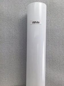 closet rod cover - 1-1/4" x 58" made in usa (white)