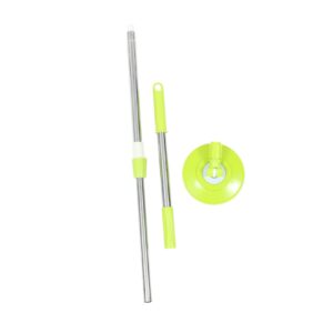 butifulsic 1 set mop pole rotating mop accessory rod handle mop rod mopping commercial mop mopa para limpiar pisos turnicate kit replacement rotating rotary mop rod mops green stainless steel