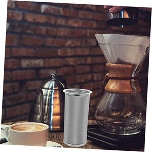 Garneck Coffee Filter Espresso Ground Espresso Coffee Maker Espresso Coffee Machine Strainer for Loose Leaf Tea Cold Brew Coffee Maker Coffee Infuser Espresso Pot Stainless Steel