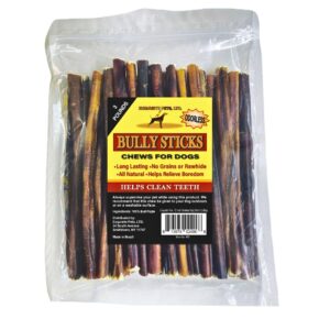 exquisite pets 12" bully sticks 3lb bag bulk 100% brazilian bull pizzle odorless long lasting no grains or rawhide helps relive pet boredom all natural dog treats wholesale agressive chewers