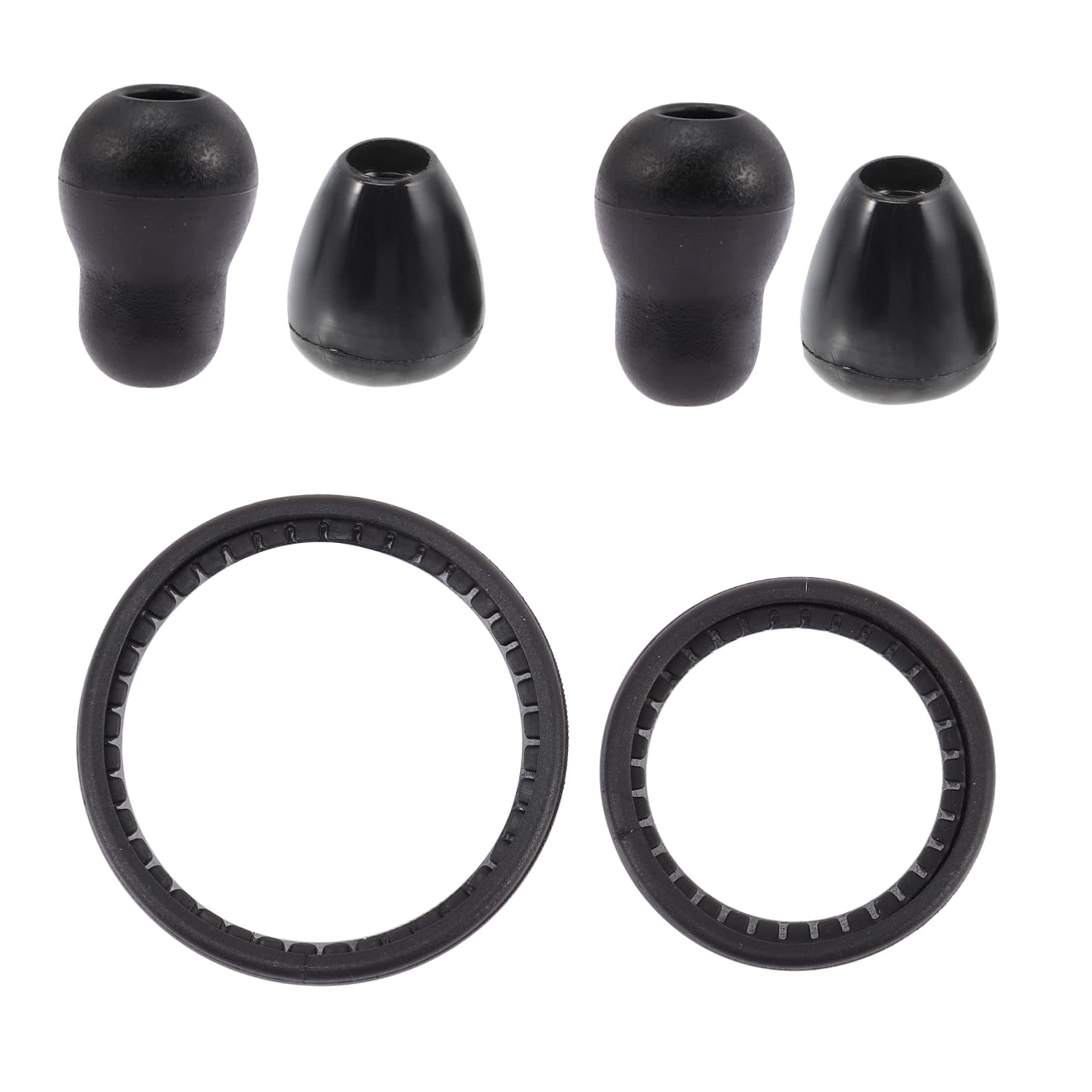 MUCKLILY 1 Set Accessory Set Spare Parts Kit Cardiology Accessories Earpiece Replacement Parts Tube Replacement Black