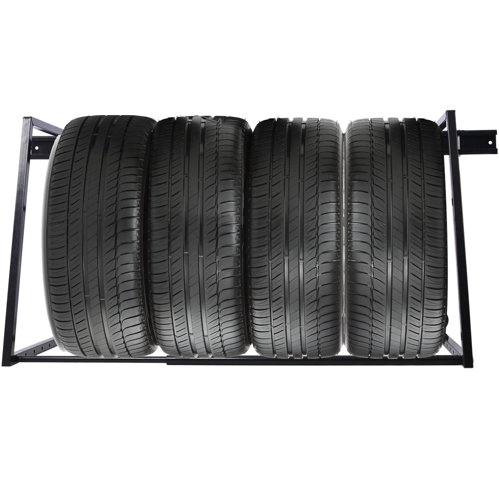 Tire Rack 400 lbs Capacity Heavy Duty Tire Storage Rack Adjustable Garage Wall Tire Rack Storage