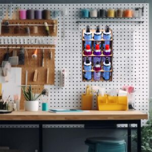 Paint Bottle Organizer Spray - 3-Layer Spray Paint Storage | 9-Can Paint Can Holder Spray | Spray Can Holder | Paint Bottle Organizer Spray Paint Rack | Can Spray Can Rack Paint Can Holder For Worksho