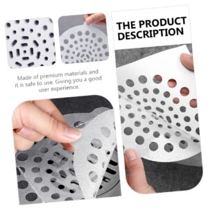 BUTIFULSIC 20pcs Sink Strainer Bathroom Drain Strainer Tub Drain Covers for Bathtubs Hair Filtering Stickers Floor Drain Screen Shower Drain Mesh Stickers Sink Filter Strainer Drain Stickers