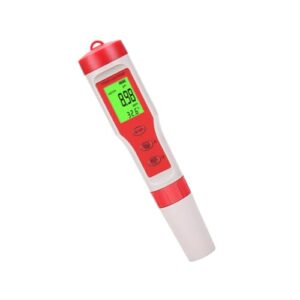 soesfoufu 4 ph pen ppm ph meter for water aquarium ph meter digital tester pen water ph level tester digital water meter pen digital ph tester and ec meter ec water test ph and meter red pvc