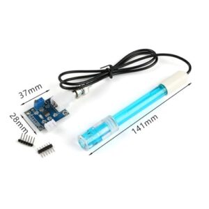 Tamreor 1PCS PH Sensor Module pH Value and Concentration Testing Electrode Suitable for 51/STM32