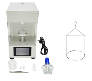 cnyst lab surface tension meter automatic interfacial tensiometer with platinum ring 0-1000mn/m accuracy 0.01mn/m interfacial tension measurements for quality control and optimization of emulsifiers