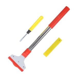 butifulsic 1 set seam squeegee set scraper glue cleaning tool painting stripping tools sticker cleaning tool floor paper removal tool tile cleaning tool wall paper removal tool plastic