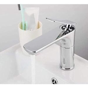 Faucet, Faucet Kitchen Tap Faucet Modern Faucet Crane Bathroom Faucet Single Lever Hot and Cold Water Bath and Brass Sink Faucet Faucet Save