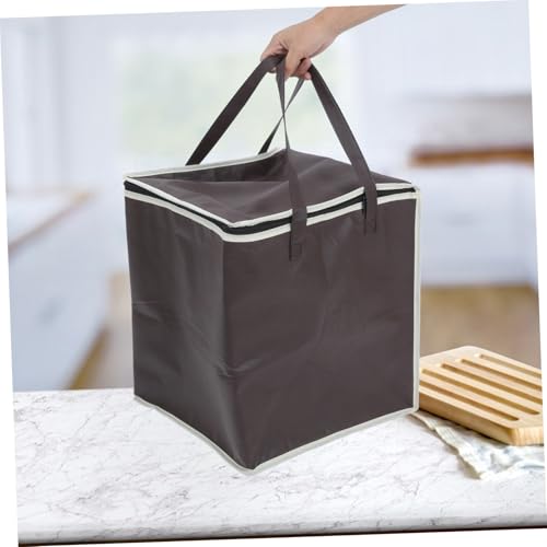 OUNONA Crock Insulated Bag Pizza Bag Bags Transport Bag Insulated Lunch Bag Insulated Tote Bag Insulated Shopping Bag Catering Bag Insulated Picnic Bag Picnic Cool Bag Cloth Coffee