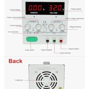 Arionyx Laboratory 2A 3A 5A Adjustable 30V 60V DC Linear Power Supply Variable(220V,0-30V 0-5A)