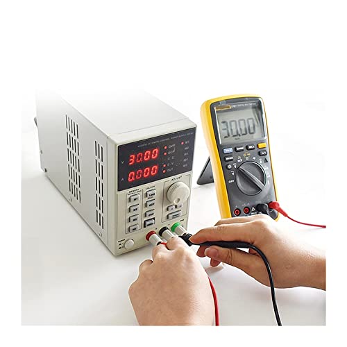 DC Power Supply, High Precision Adjustable Digital DC Power Supply 30V/5A for Scientific Research Service Laboratory 0.01V 0.001A,Electroplating DIY