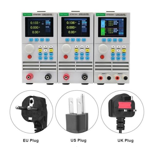 DC Power Supply, 400W 150V 40A Battery Tester Single-Channel Programmable DC Electronic Load Battery Capacity Tester Load Meter Monitor,Electroplating DIY