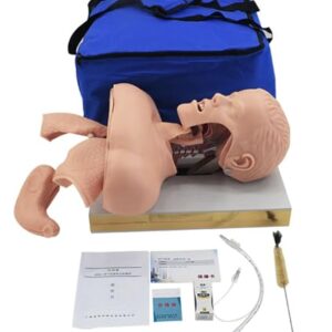 Oral Nasal Intubation Manikin,First Aid Tracheal Intubation with Alarm Function,Intubation Manikin Airway Management Trainer Advanced Human Tracheal Intubation Model