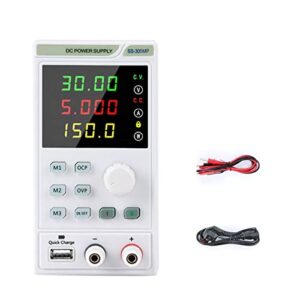 dc power supply, dc power supply adjustable 80v 10a 300w led digital lab bench power source stabilized power supply voltage regulator switch,electroplating diy(ss-305mp)