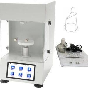 CNYST Lab Surface Tension Meter Automatic Interfacial Tensiometer with Platinum Ring 0-1000mN/m Accuracy 0.01mN/m Interfacial Tension Measurements for Quality Control and Optimization of Emulsifiers