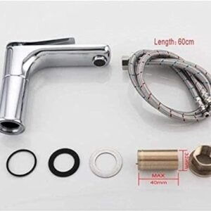 Faucet, Faucet Kitchen Tap Faucet Modern Faucet Crane Bathroom Faucet Single Lever Hot and Cold Water Bath and Brass Sink Faucet Faucet Save