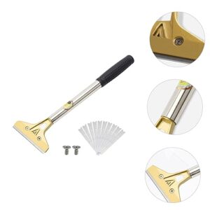 SEWOART Cleaning Blade Paint Squeegee Sticker Remover Marble Scraper Sticker Scraper Tools Grout Cleaning Tool Cleaning Scraper Spackle for Drywall Putty Shovel Grout Tool Aluminum Alloy